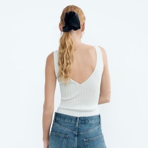 Zara | Tops | Zara Knit Bodysuit With Metallic Thread | Poshmark